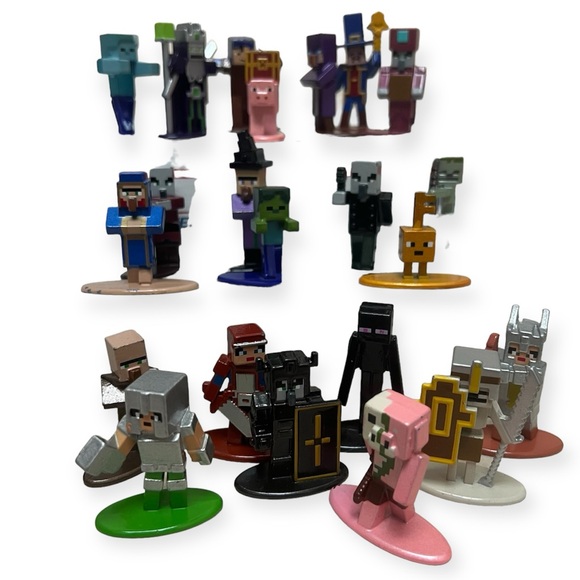 Minecraft | Toys | Lot Of 22 Minecraft Dungeons Diecast 2 Jada Toys ...
